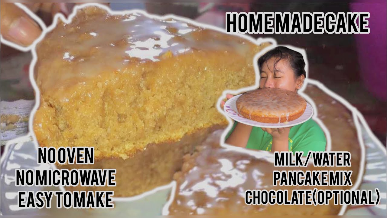 NO OVEN HOMEMADE CAKE | EASY INGREDIENTS | RICE COOKER OR KALDERO ...