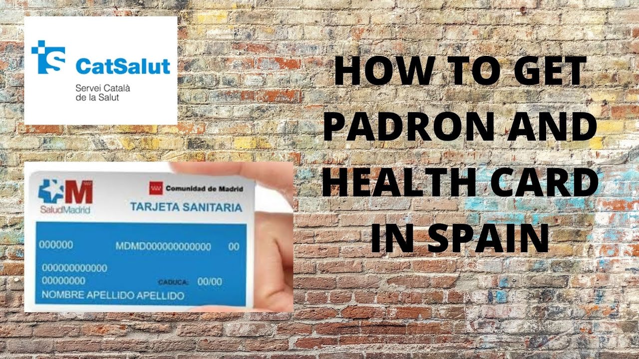 HOW TO APPLY FOR PADRON AND SPANISH HOSPITAL CARD - YouTube