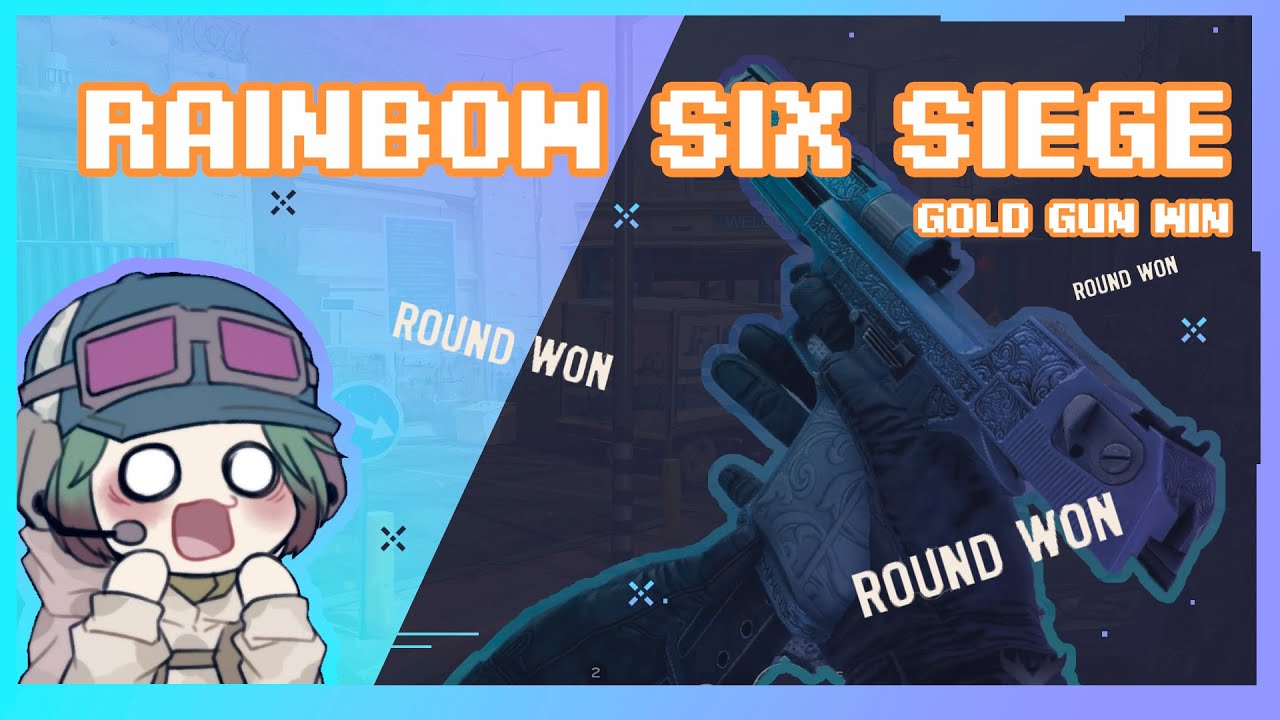 Rainbow Six Siege NØKK gold gun ♡ - YouTube
