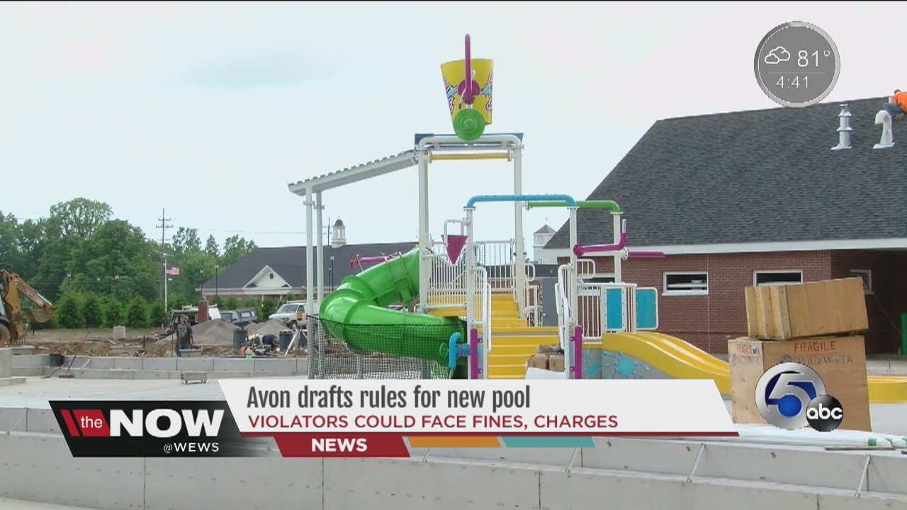 Avon drafts harsh punishments for breaking pool rules - YouTube