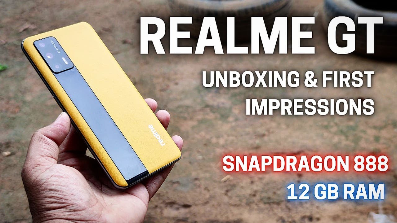 realme GT 5G - Unboxing | First Impressions | Features | Specs ...
