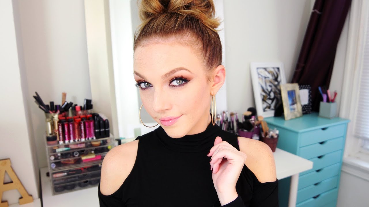 Fierce Copper Makeup Look - YouTube