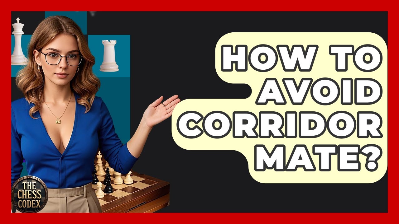How To Avoid Corridor Mate? - The Chess Codex - YouTube