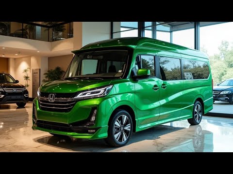 Honda’s Stunning Green Motorhome in a Luxury Showroom – Ultimate Tour ...