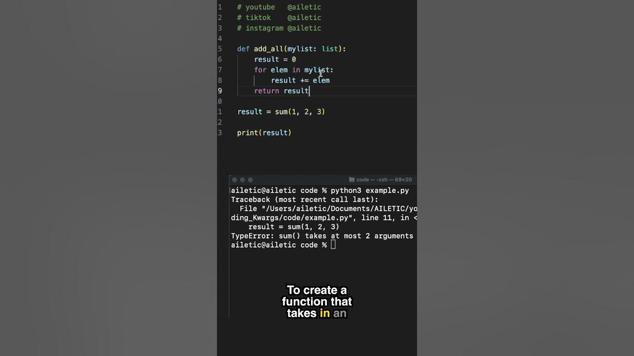Python Args Beginner S Guide Coding Pythonlearning Programmingtutorial Youtube
