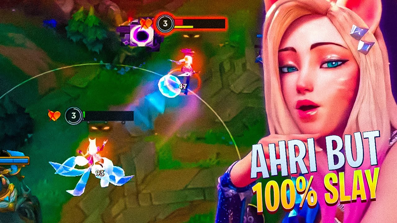 AHRI BUT 100% SLAY - Ahri Wild Rift Build & Runes Season 13 - YouTube