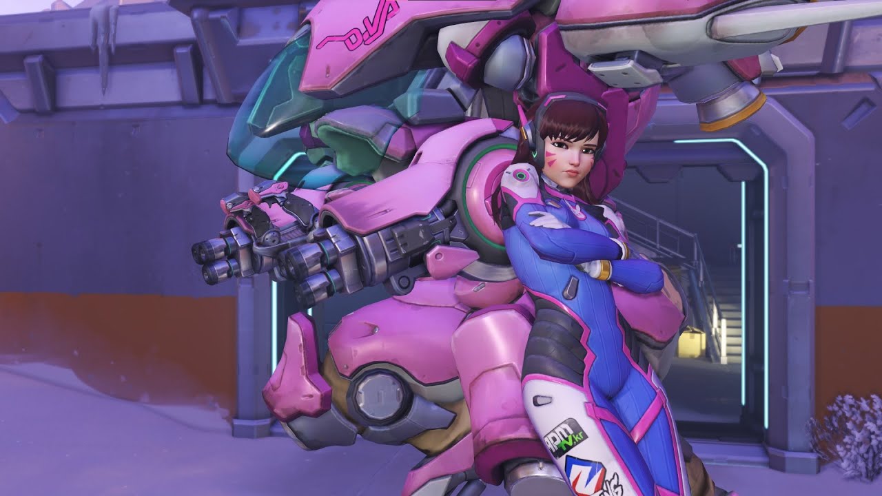 Sexy Sextuple D.Va Bomb - YouTube