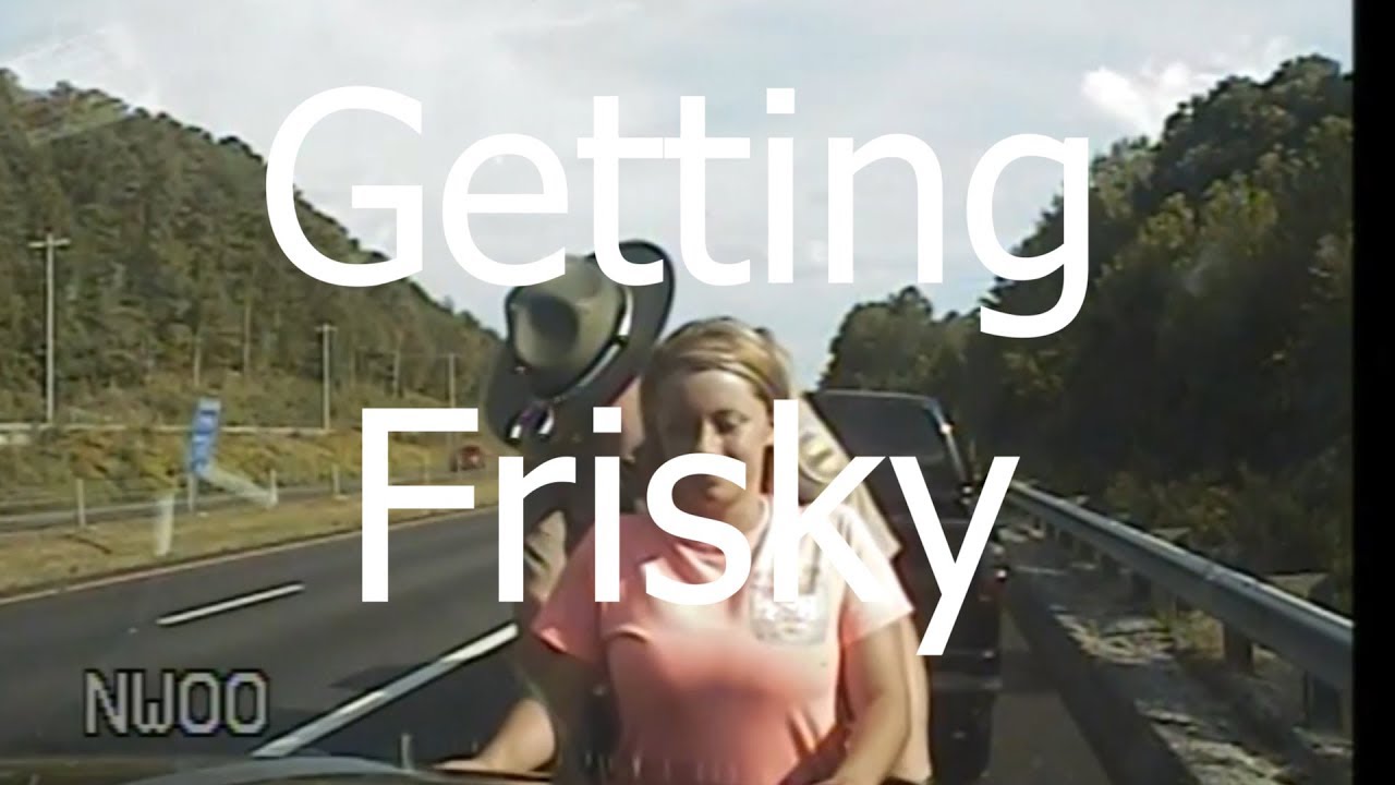 Trooper In Trouble For Gettting To Frisky When Frisking - YouTube