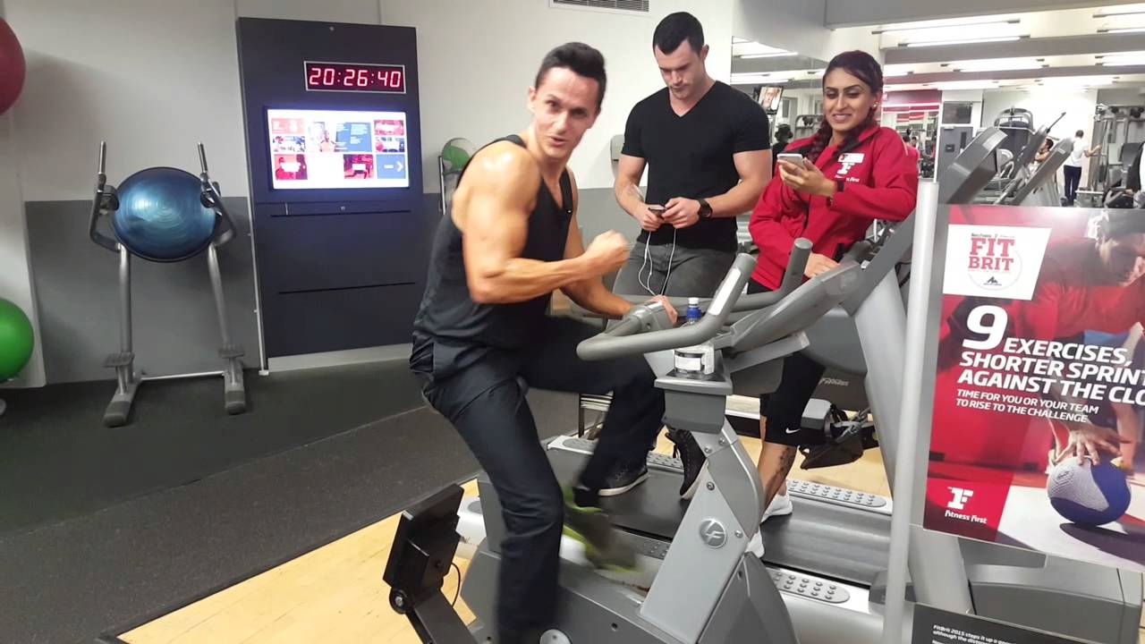 2015 FITNESS FIRST FITBRIT CHALLENGE LONDON - YouTube
