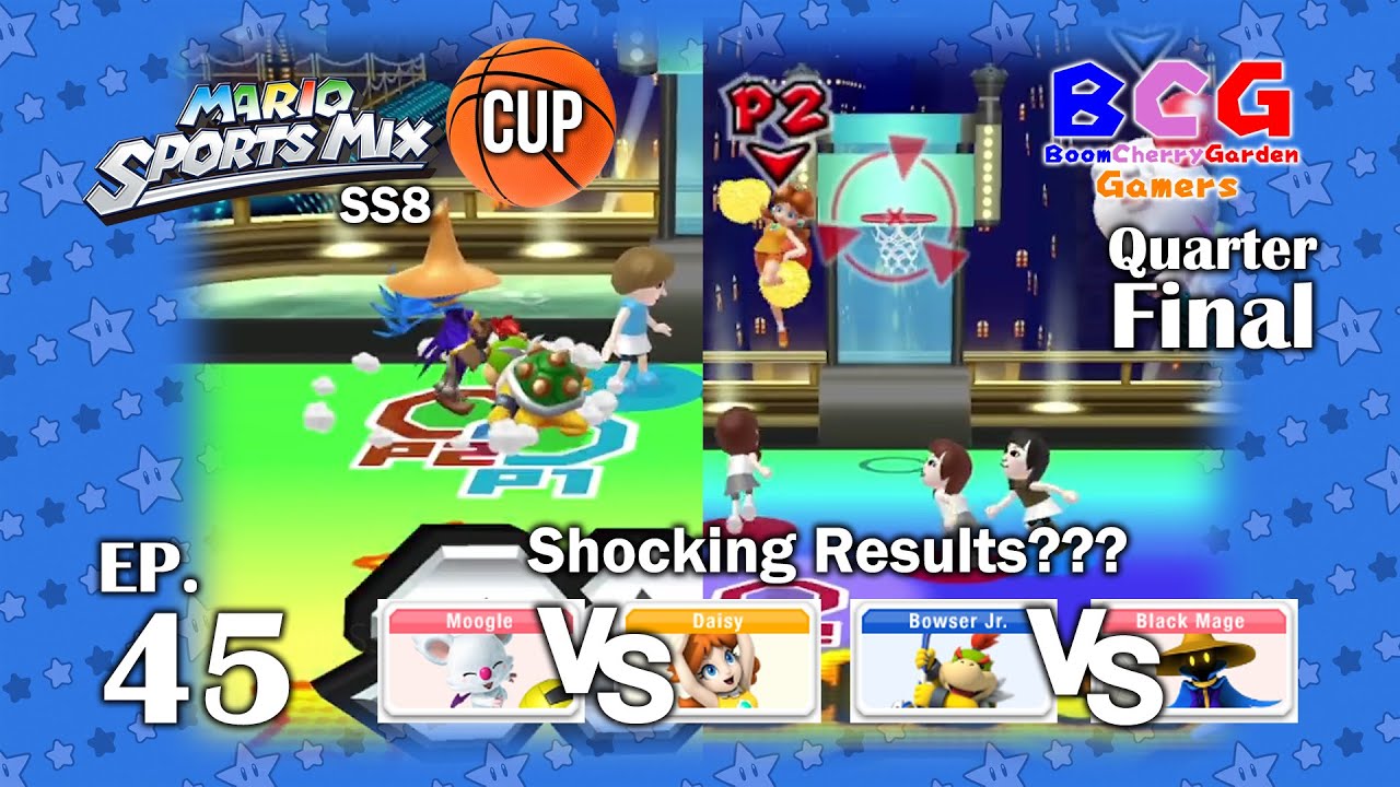 Mario Sports Mix Basketball SS8 (Cup) EP 45 Bowser Jr. Blvd. - Moogle ...