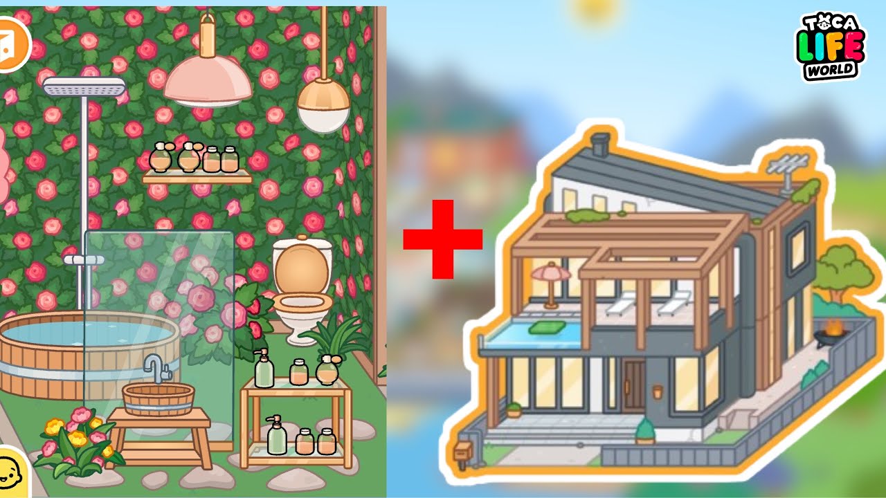 Modern Mansion 🌸🌺🪻 House Design 🏠 Toca Boca 🌍 Tocalifeworld | Makeover ...