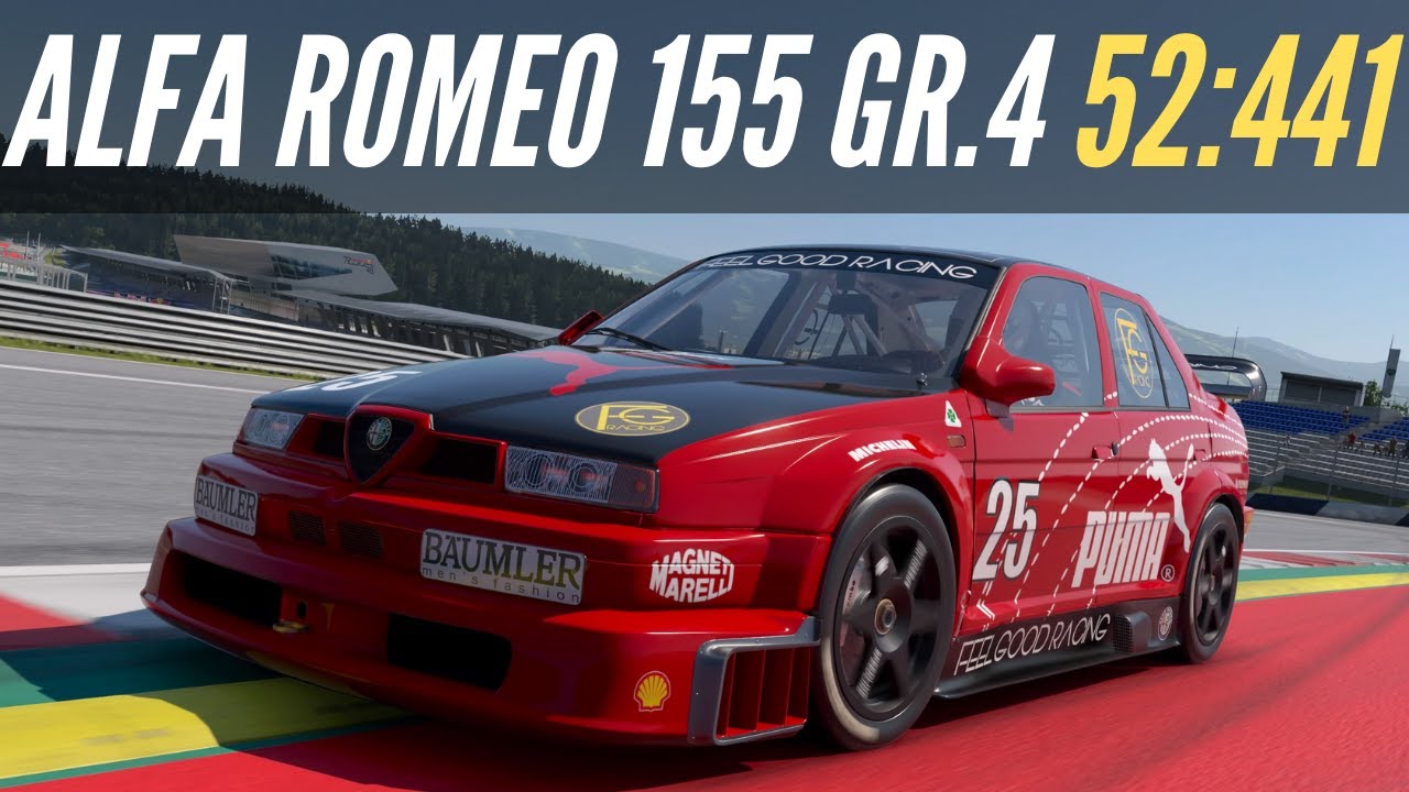 Gran Turismo 7: Daily Race Red Bull Ring Short | Alfa Romeo 155 Gr. 4 ...