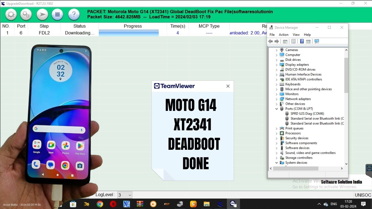 Moto G14 (XT2341) After Frp Dead Fix Pac File 100% Tested | # ...