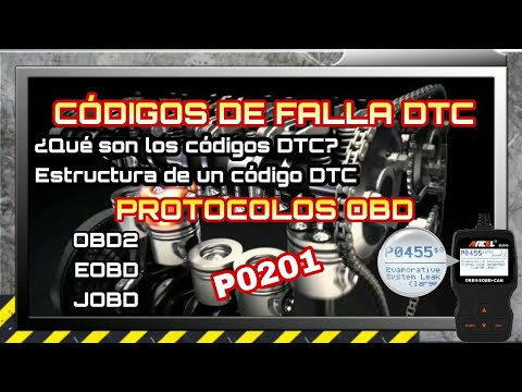 Códigos DTC (de falla) en el automóvil y protocolos OBD. - YouTube
