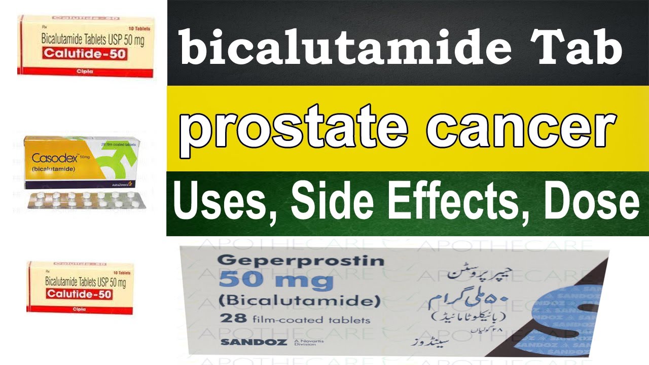 Bicalutamide 50 mg prostate cancer in hindi, (calutide, calutide )Uses ...