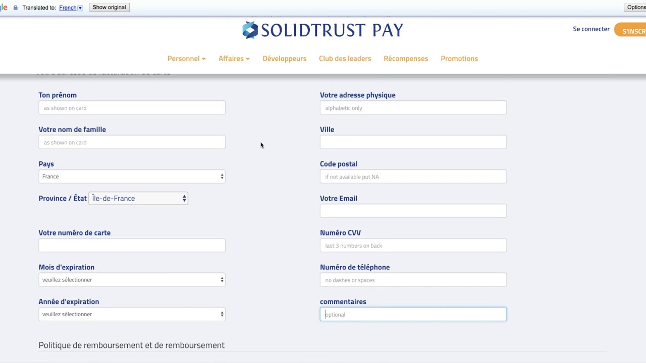 Tutoriel Pour Utiliser SolidTrustPay - YouTube