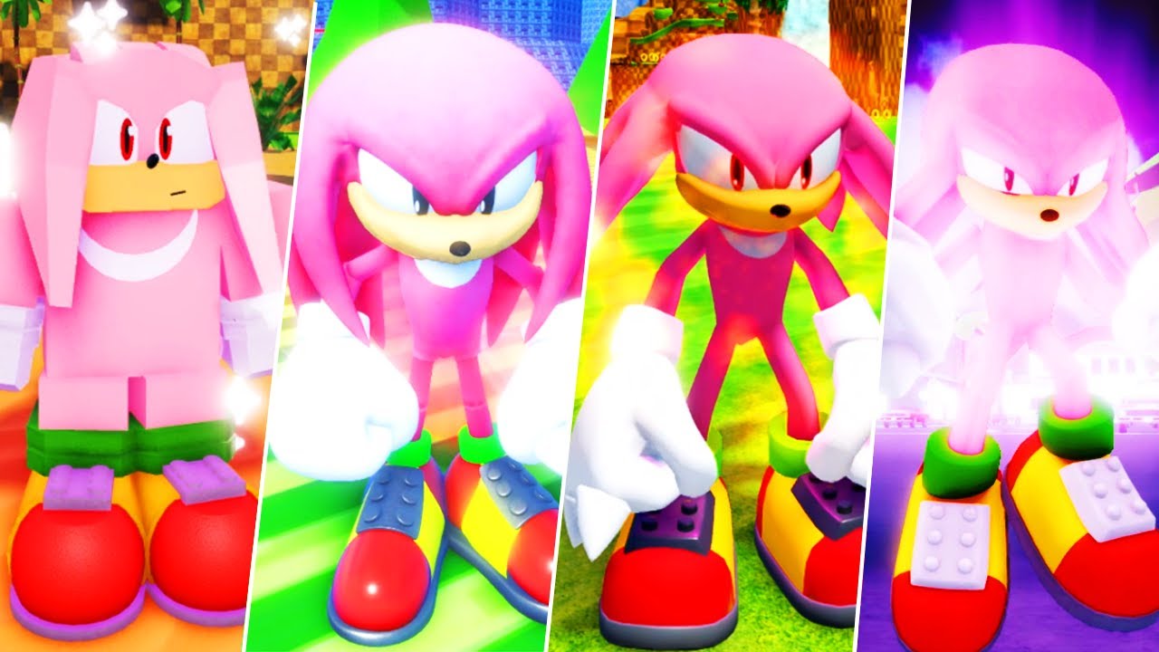 EVOLUÇÃO DO SUPER KNUCKLES DO SONIC 2: O FILME! (NOVO) (Evolution of ...