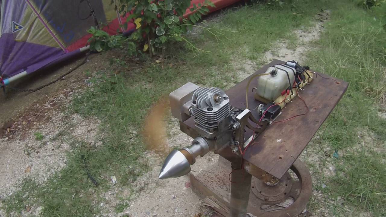 SV 26 GAS TO GLOW RC ENGINE PLANE - YouTube