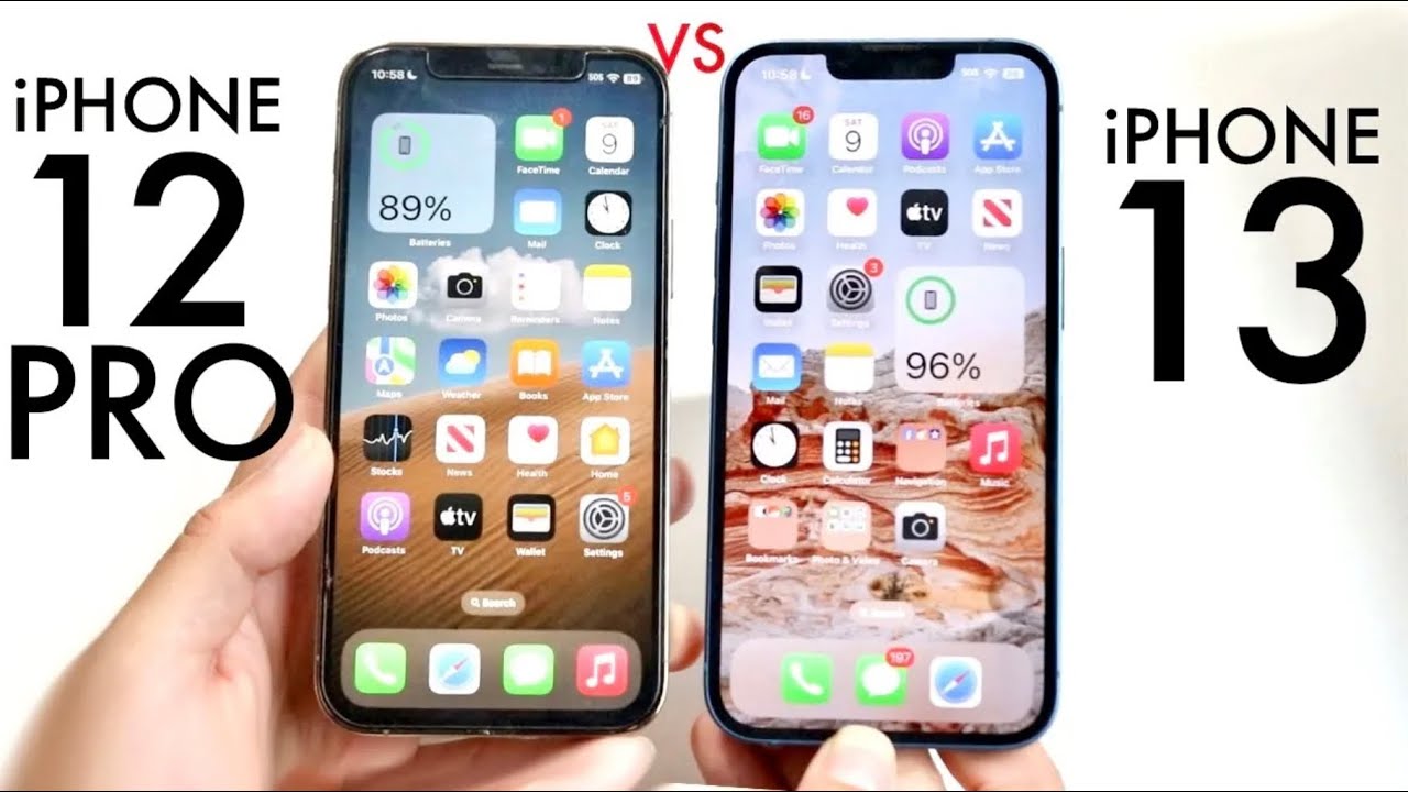 iPhone 13 Vs iPhone 12 Pro In 2025! (Comparison) (Review) - YouTube