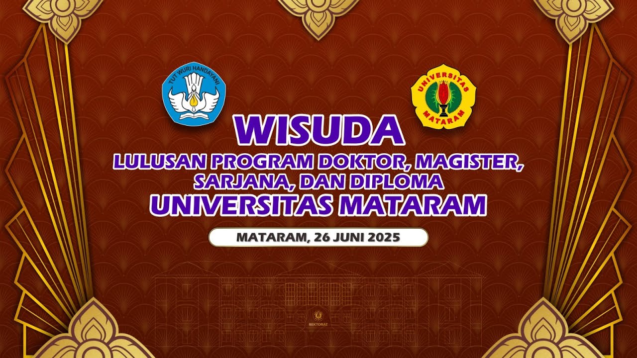 WISUDA LULUSAN PROGRAM DOKTOR, MAGISTER, SARJANA, DAN DIPLOMA PERIODE ...