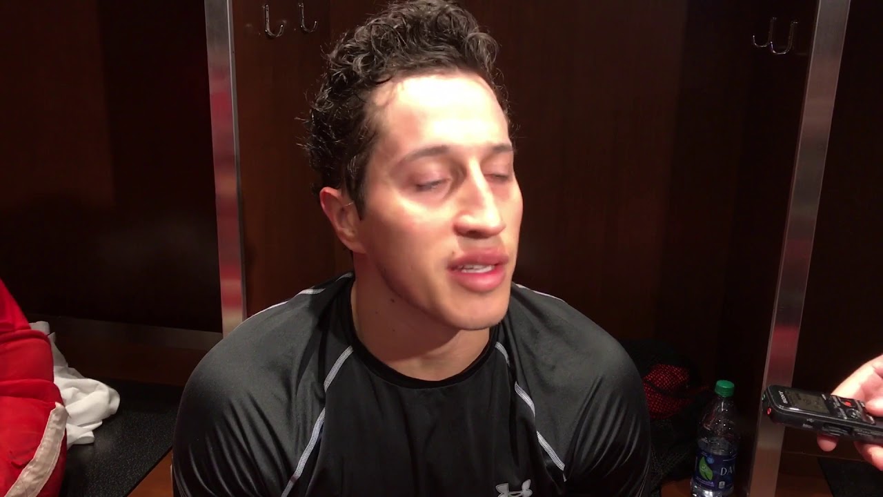 Dominik Shine | First practice at Little Caesars Arena - YouTube