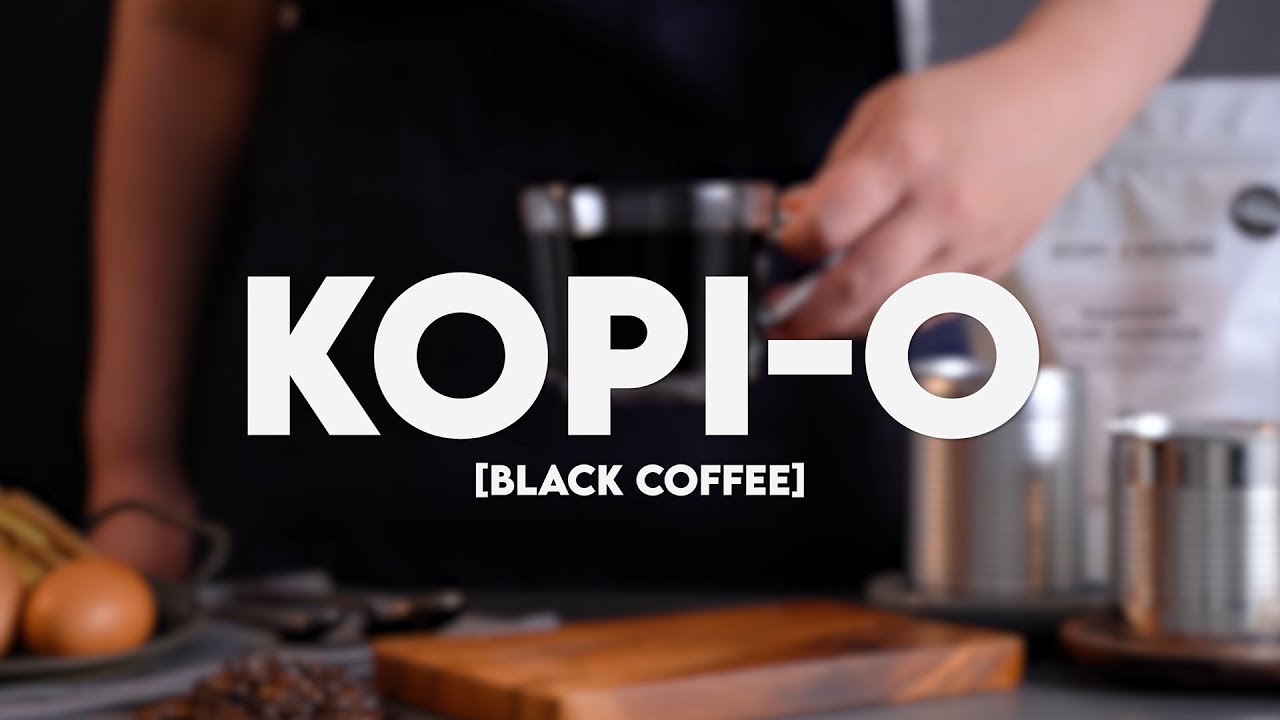 How To Make Nanyang Kopi-O - YouTube