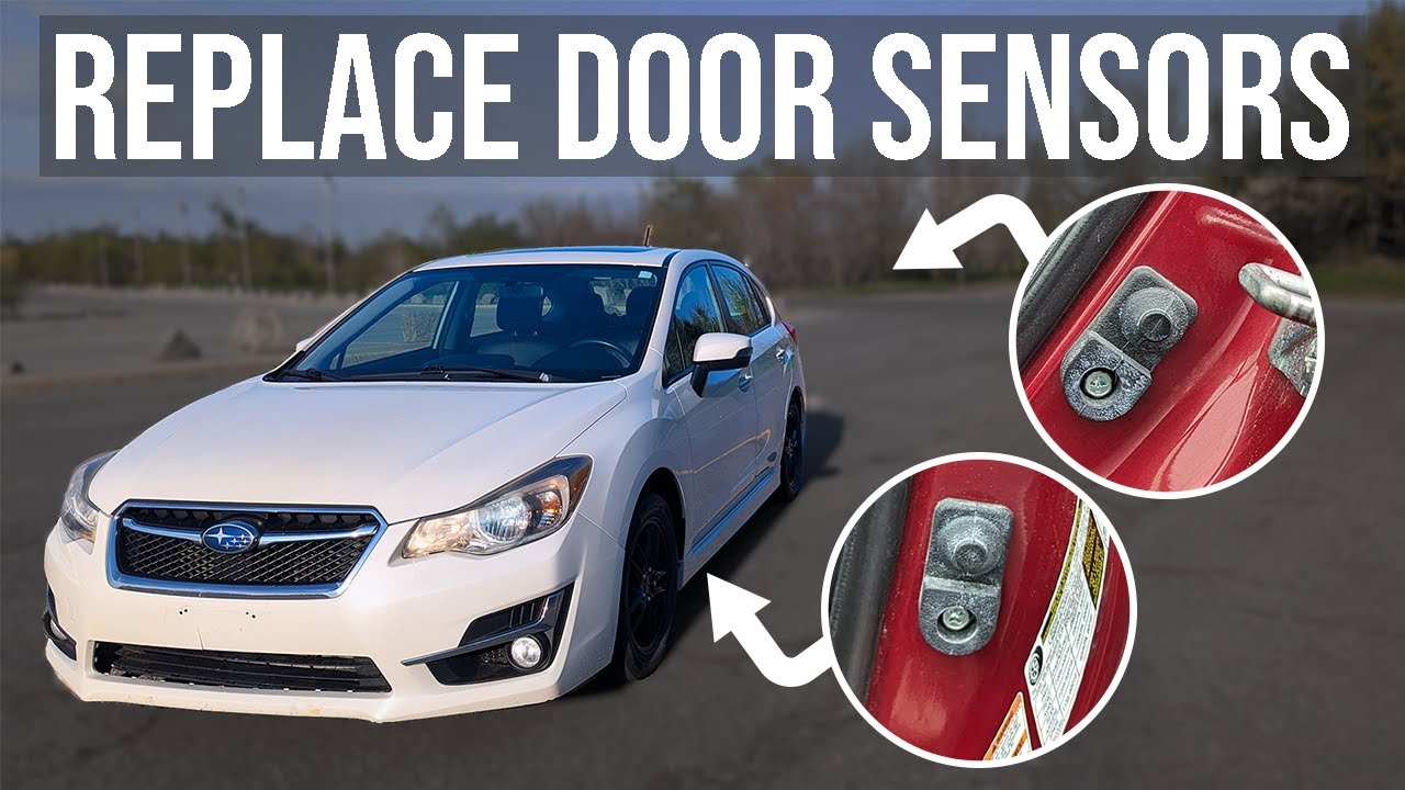 How to Replace Door Sensor - Subaru Impreza (2012-2016) - YouTube