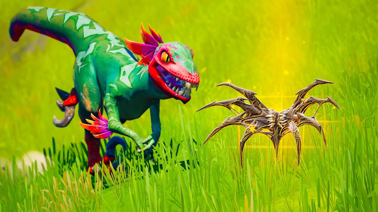 What Happens If Raptor Eats Venom & Carnage Mythic Symbiote? Fortnite ...