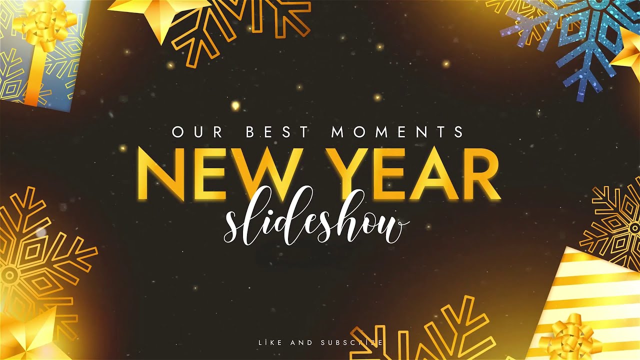 New Year Lovely Slideshow – Free Download After Effects Template - YouTube