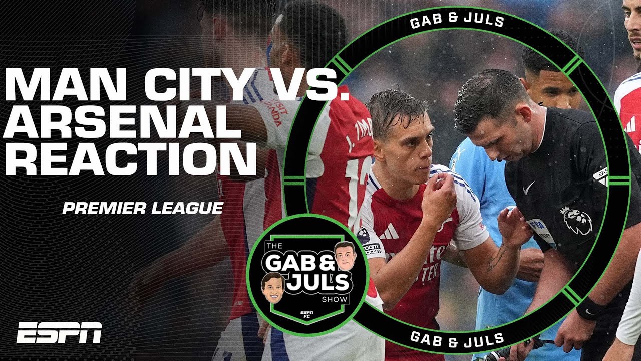 ‘WASTING TIME?!’ Was Trossard’s red card the right decision in Man City ...