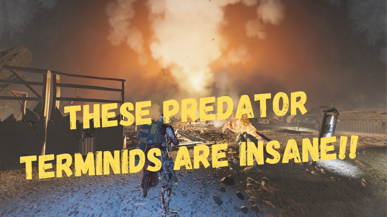 The Predator Terminids Are Insane Helldivers 2 Funny Moments w/ Friends ...