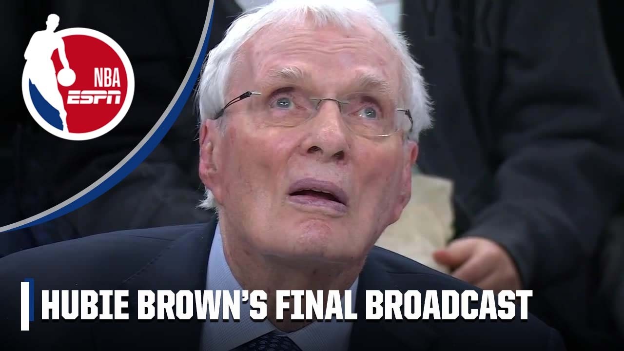 The Bucks pay tribute to Hubie Brown on his final broadcast | NBA on ...