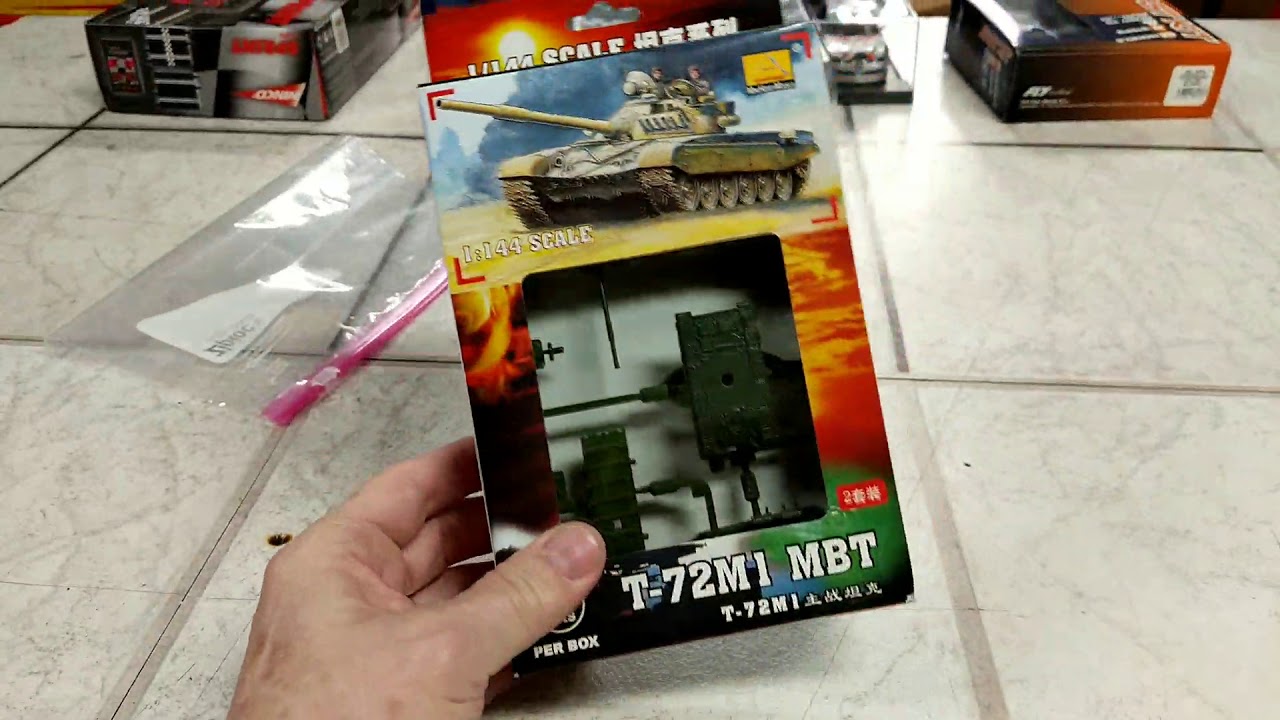 Unboxing - Mini hobby models 144 scale tanks assorted - YouTube