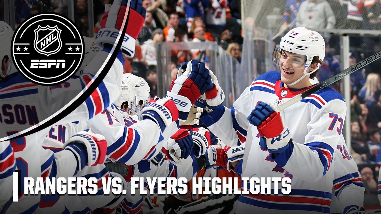 10 WINS IN A ROW 🔥 | New York Rangers vs. Philadelphia Flyers | Full ...