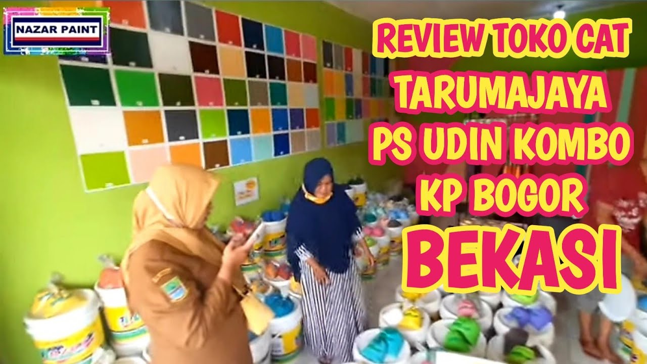 USAHA CAT TEMBOK KILOAN TOKO TARUMAJAYA PASAR UDIN KOMBO KP BOGOR ...