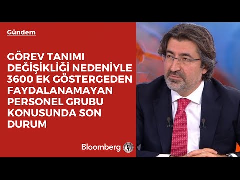 Görev Tanımı Değişikliğiyle 3600 Ek Göstergeden Faydalanamayan Personel Grubu Konusunda Son Durum