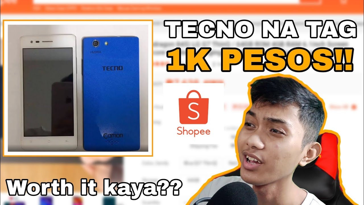 TECNO A31 SA SHOPEE NAPAKALUPIT WORTH IT KAYA? - YouTube