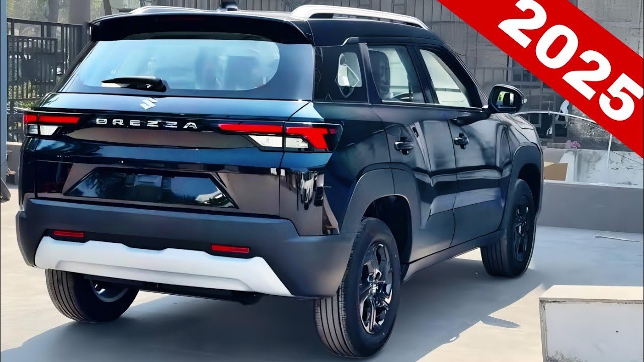The All New Suzuki Brezza 2025 Model | Suzuki Brezza ZXI + | Black ...