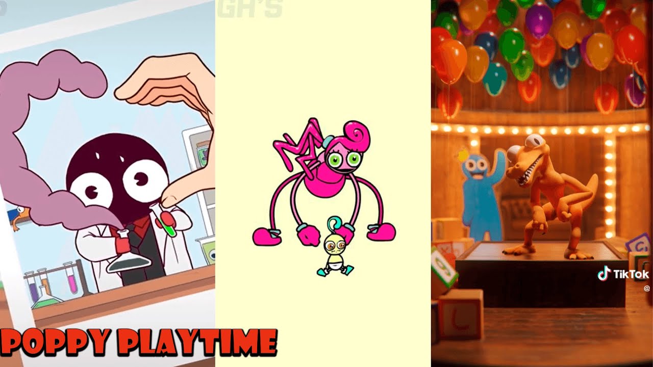 POPPY PLAYTIME and RAINBOW FRIENDS Animation - NEW COMPILATION (P.81 ...