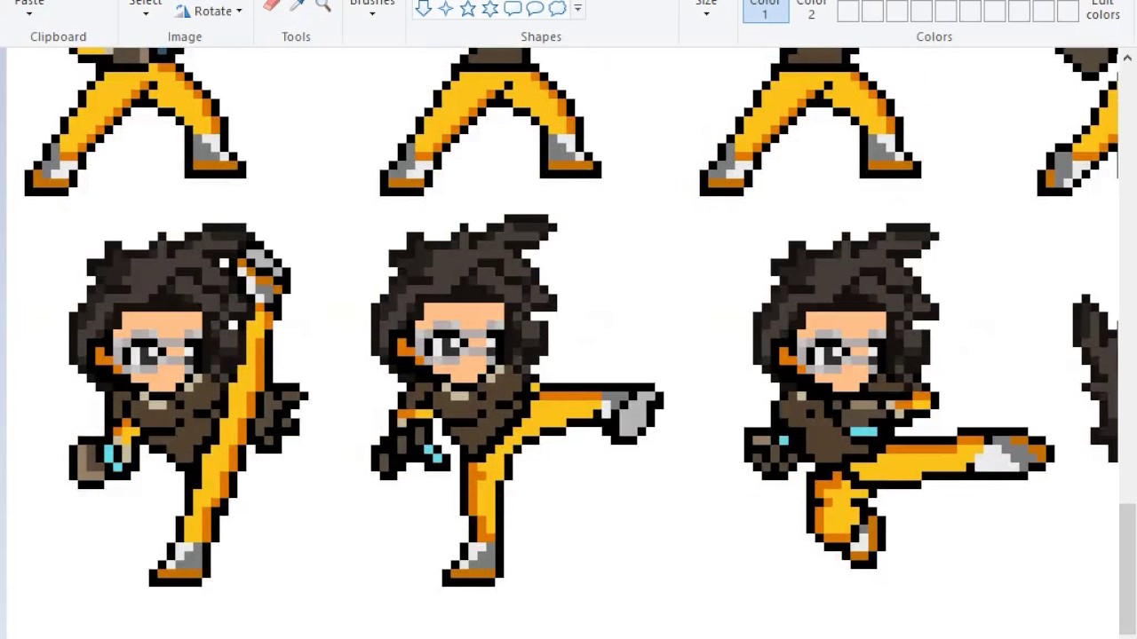 Finshing up tracer sprites lsw - YouTube