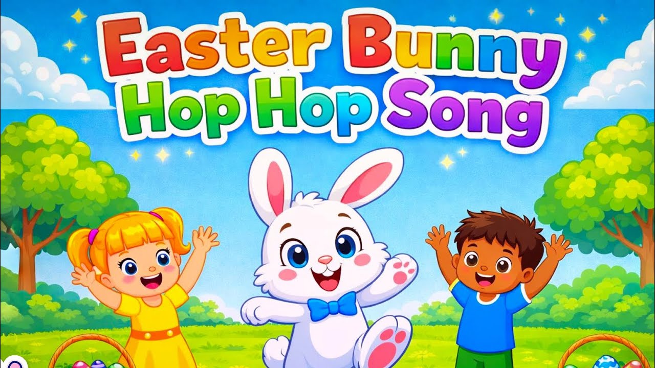 Easter Bunny Hop Hop Song 🐰🥚| Easter Dance Song for Kids| Bunny Hop ...