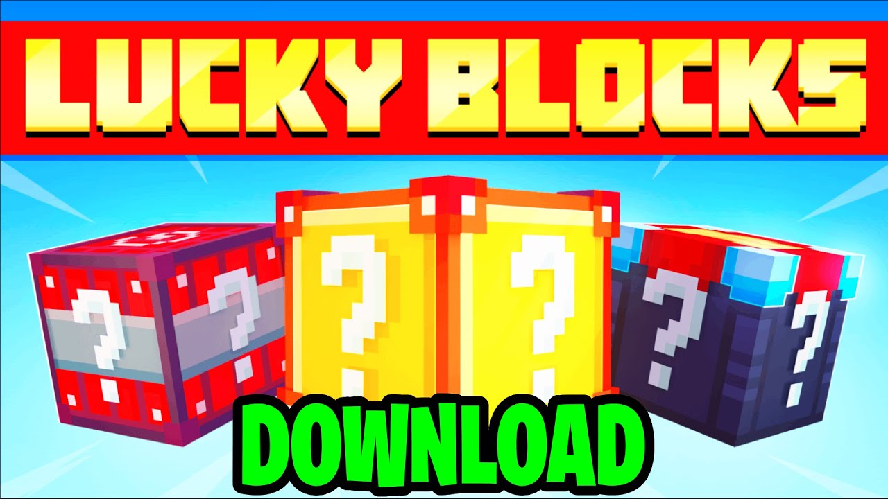 Best Lucky Block Addon For Minecraft Bedrock! - Minecraft Marketplace ...