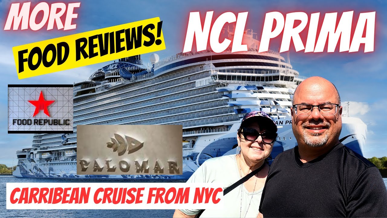 MORE NCL Prima Food Venues - Palomar and Food Republic! - YouTube