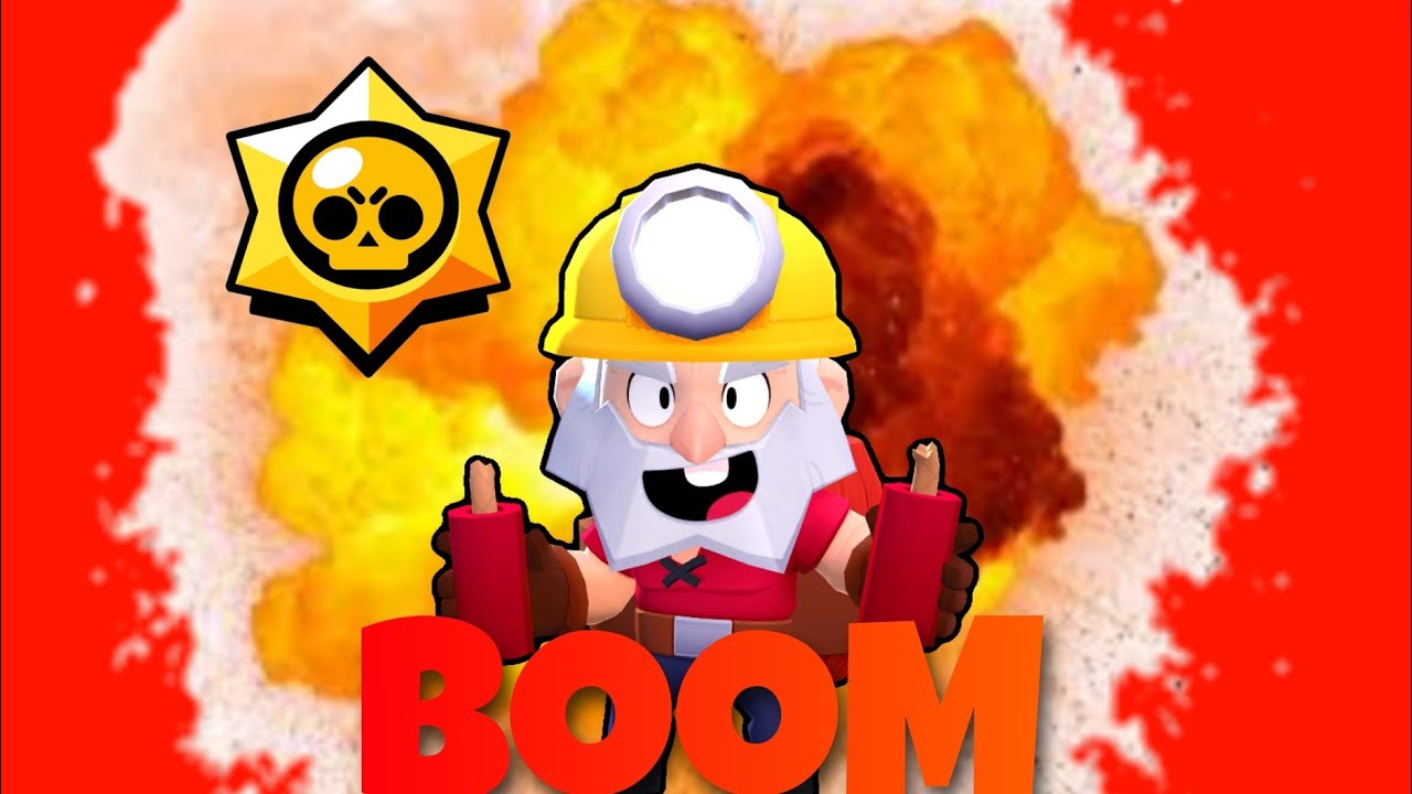 dynamike just blow up the whole map he really crazy old man|brawl stars ...