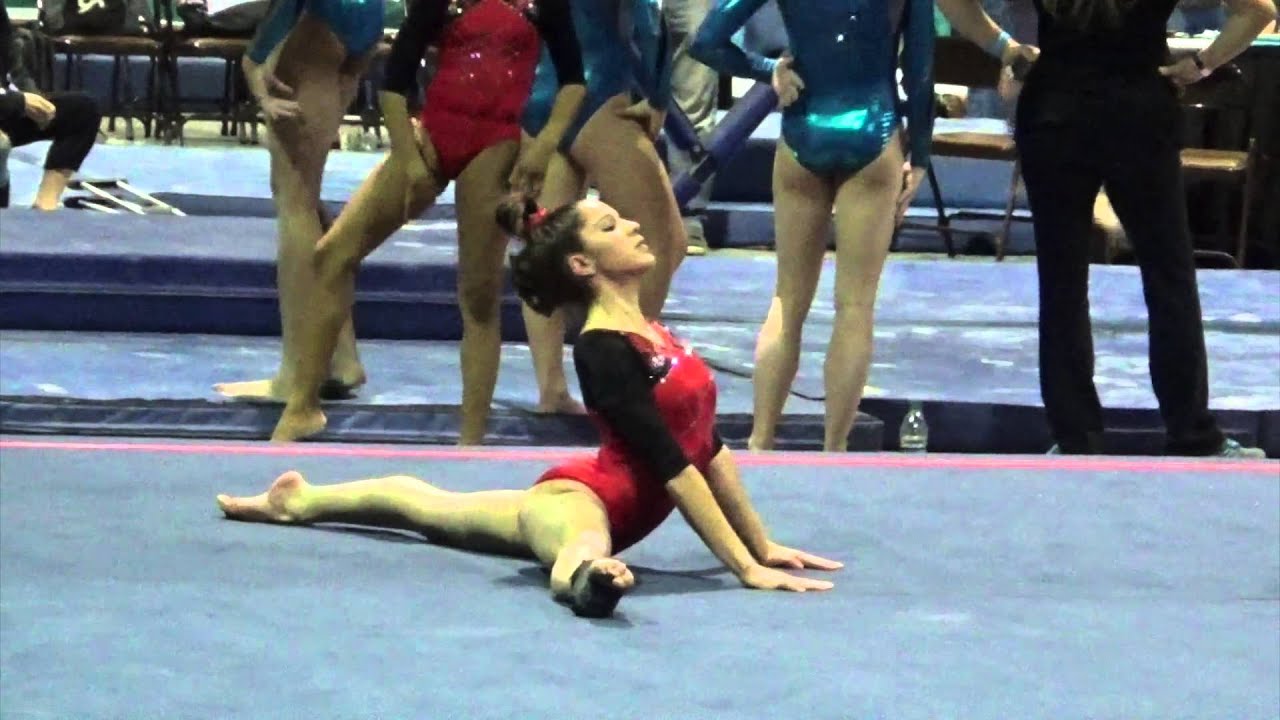 Maya Perez-Lugones Level 10 Gymnast - Paws for a Cause - Feb 2016 - YouTube