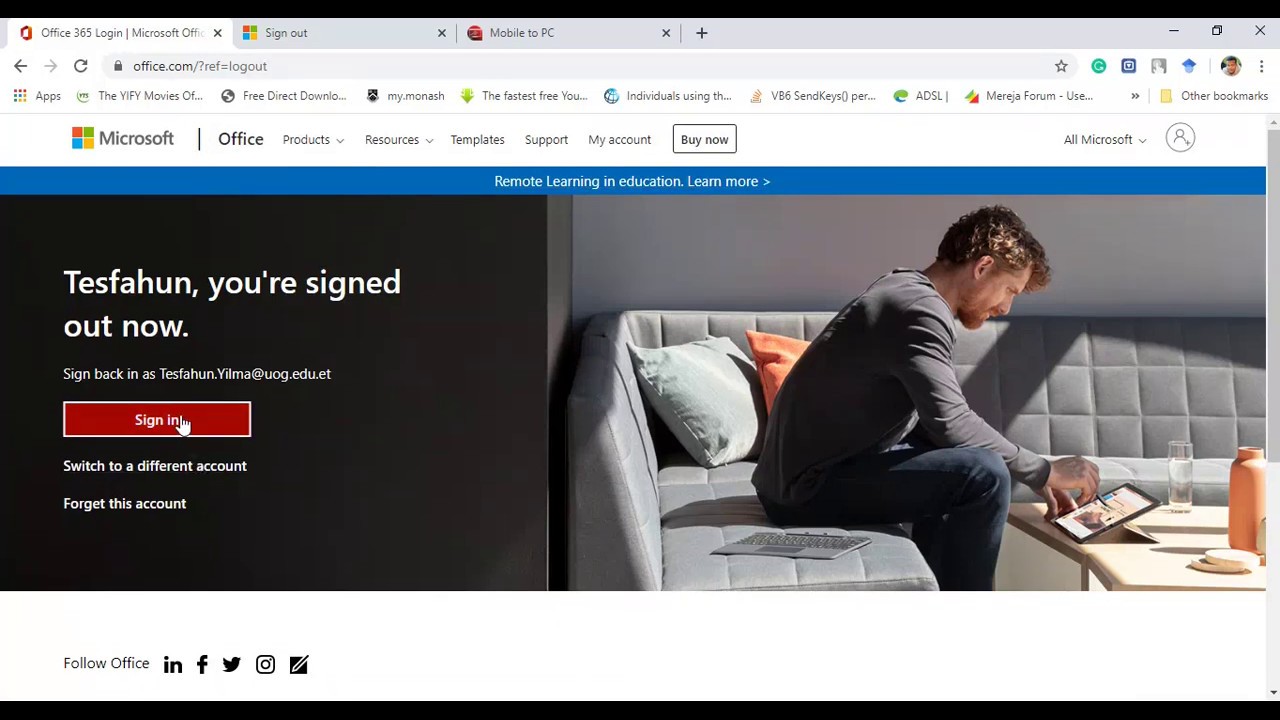 How to activate UoG email account - YouTube