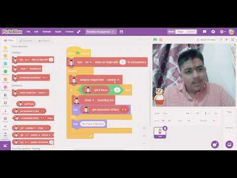 Make Face Expression Detection Through PictoBlox ll Face Detection ...