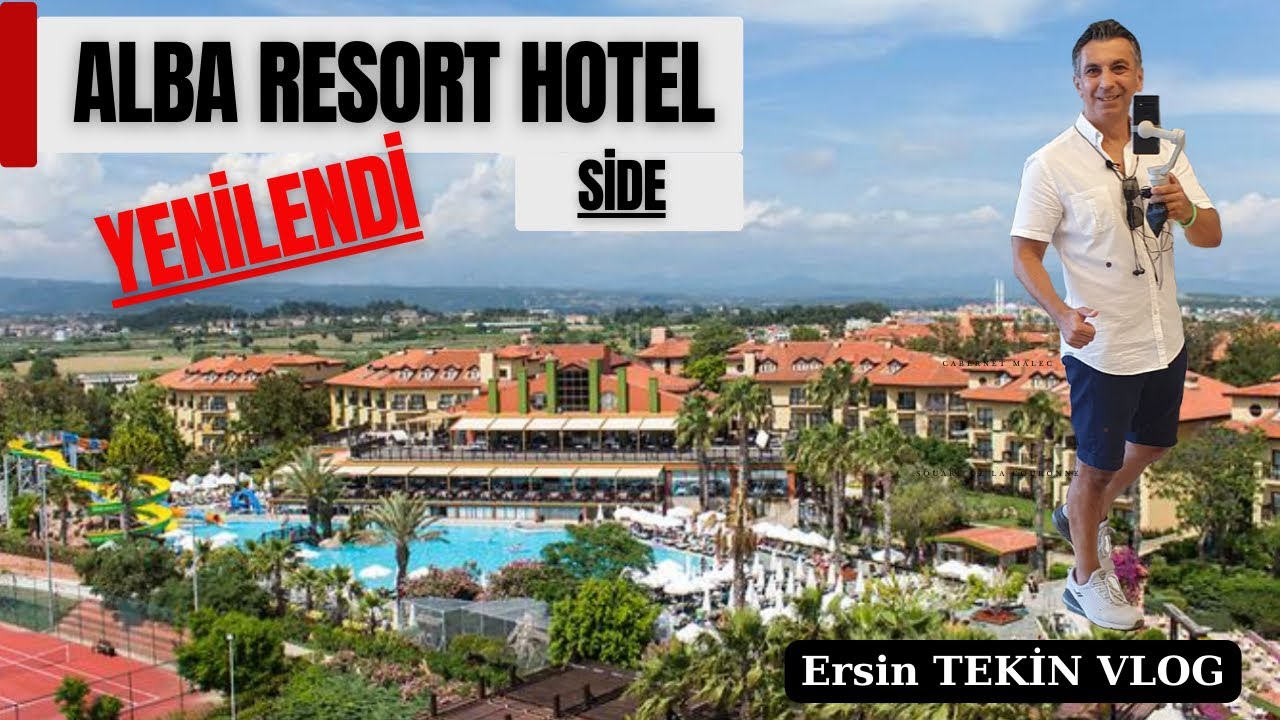 Alba Resort Side Vlog. ( Eşsiz kumsal, tamamen yenilenen odalar ) - YouTube