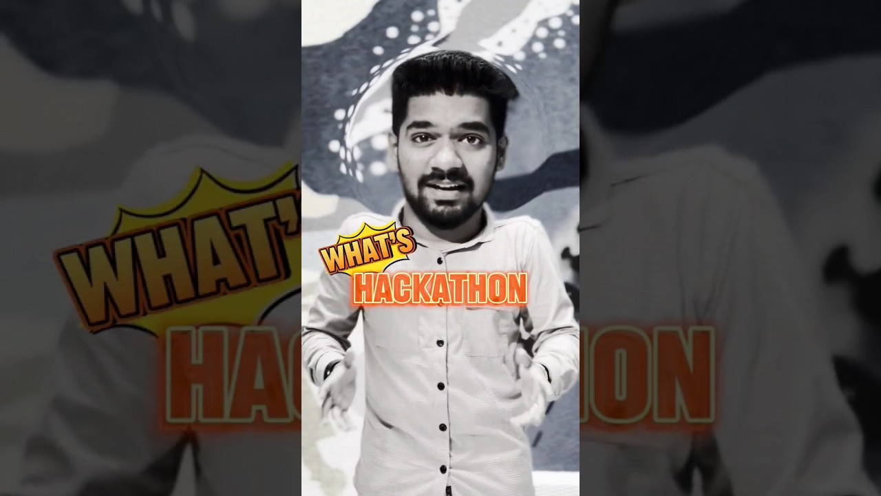 what is a hackathon? How to win a hackathon? #college #hackathon #tamil ...