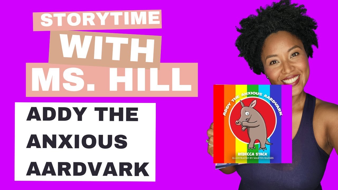 🌞Addy The Anxious Aardvark🌞By: Rebecca Stack I Overcoming Anxiety with the Help of Your Friends ...